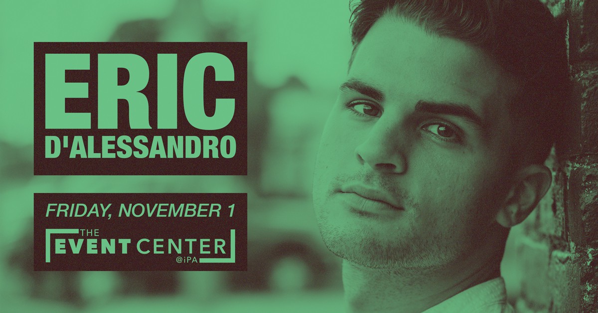 Eric D’Alessandro to Return to iPlay America for His Largest Show Yet
