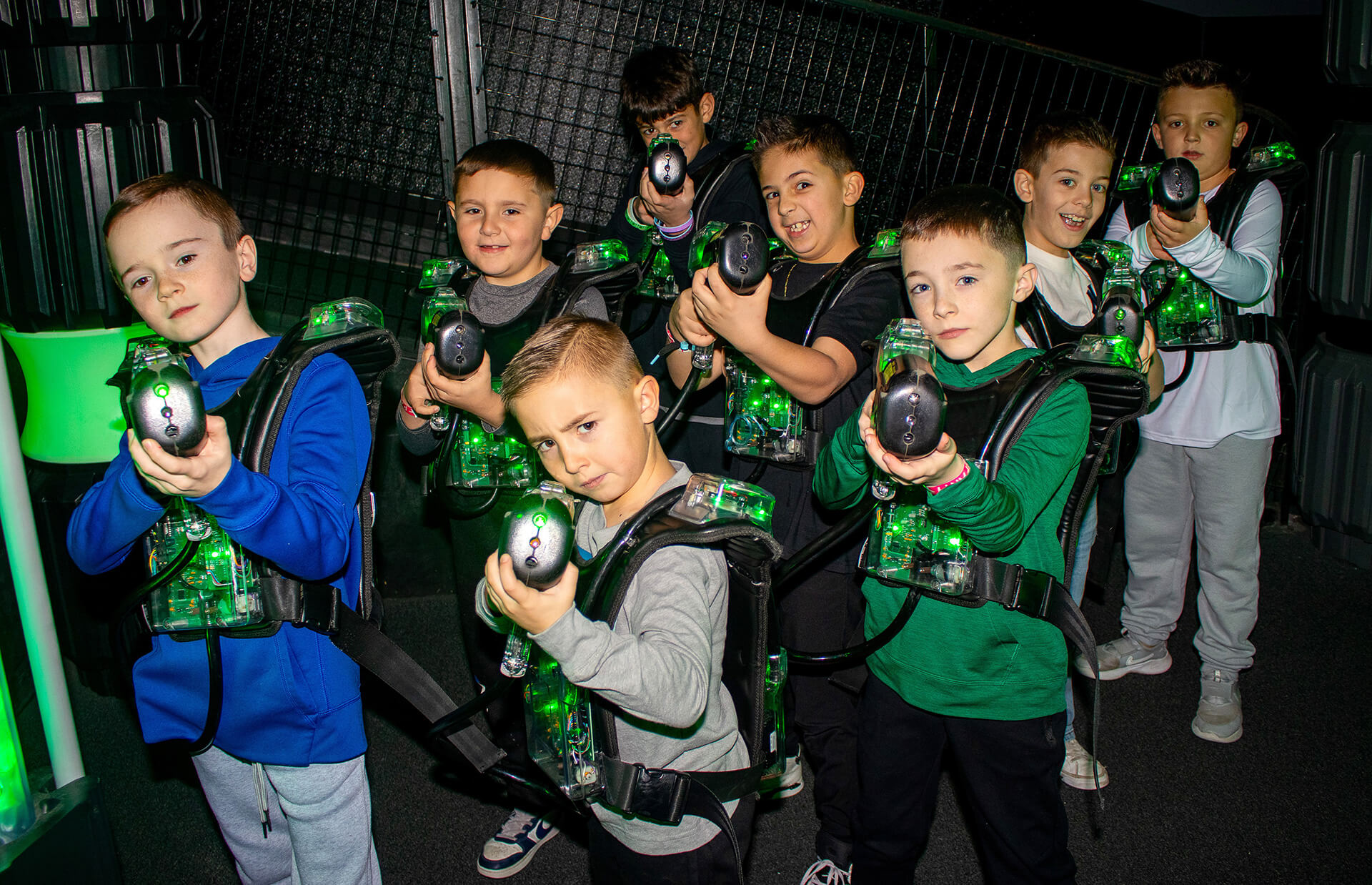 Two-Level Laser Tag - Laser Tag for Adults and Kids - iPlay America