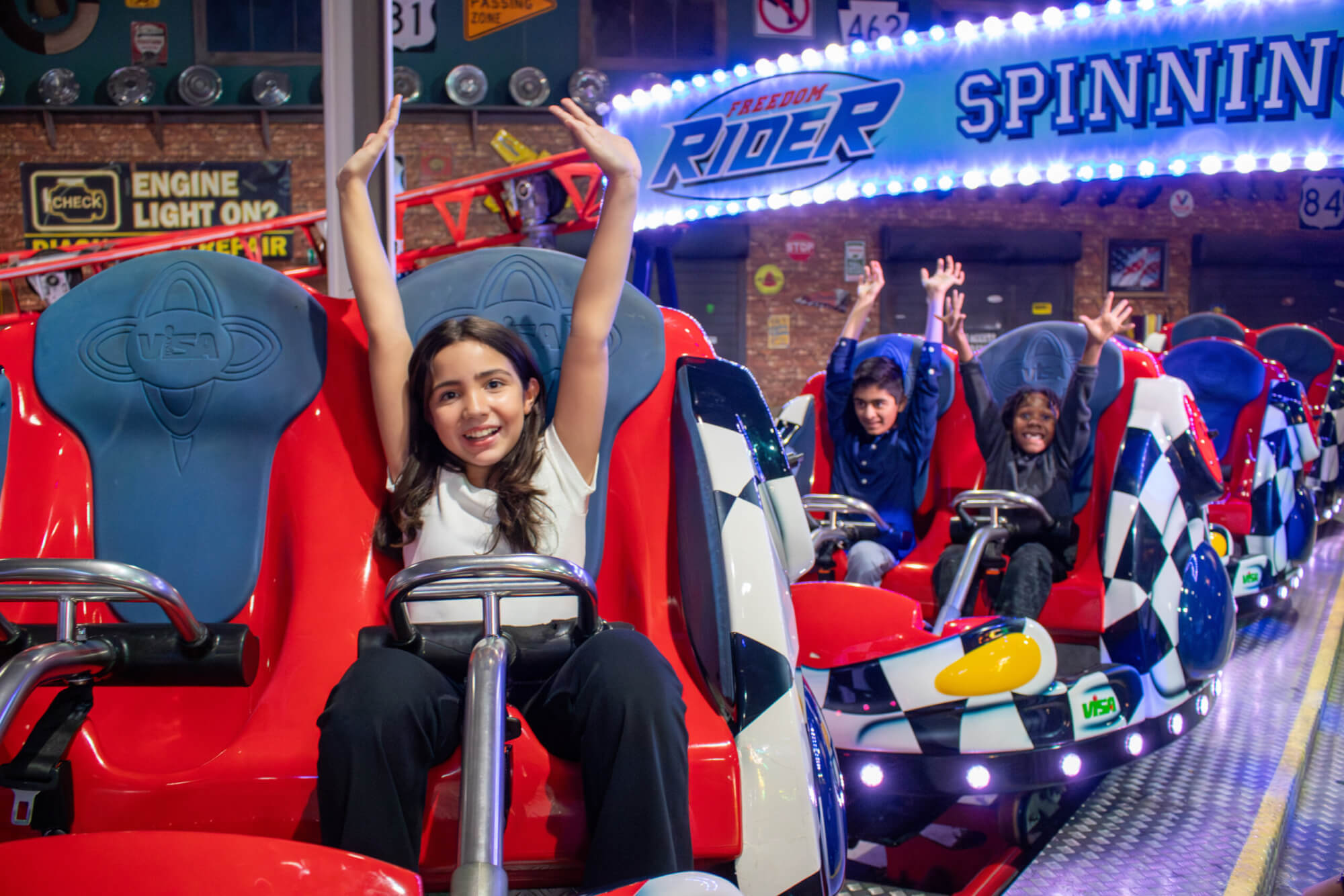 Freedom Rider - Indoor Roller Coaster in NJ - iPlay America